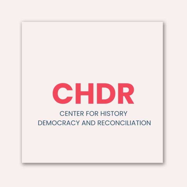 Centar za istoriju, demokratiju i pomirenje | CHDR